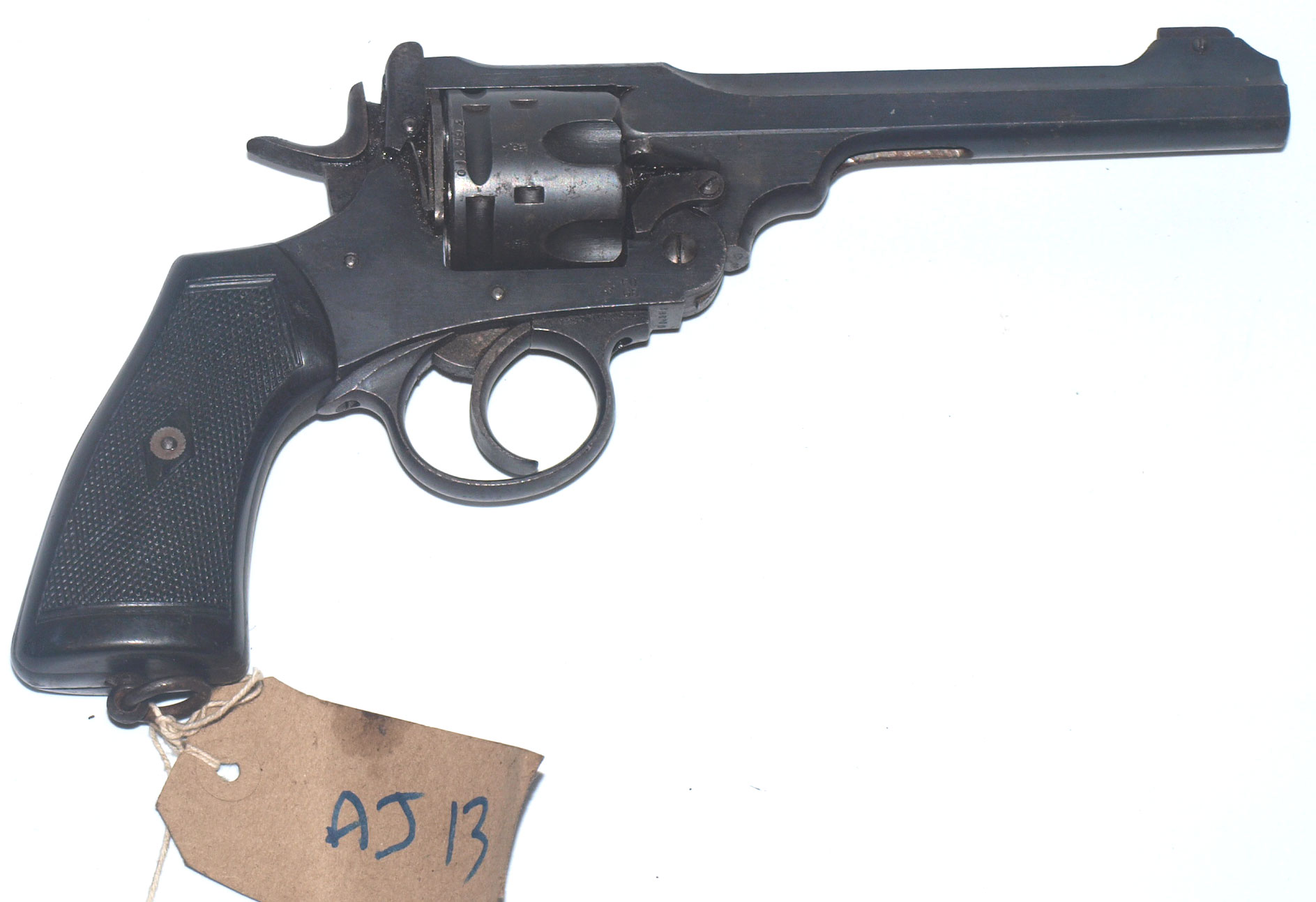 WW1 Webley MKVI deactivated revolver - The Gunner